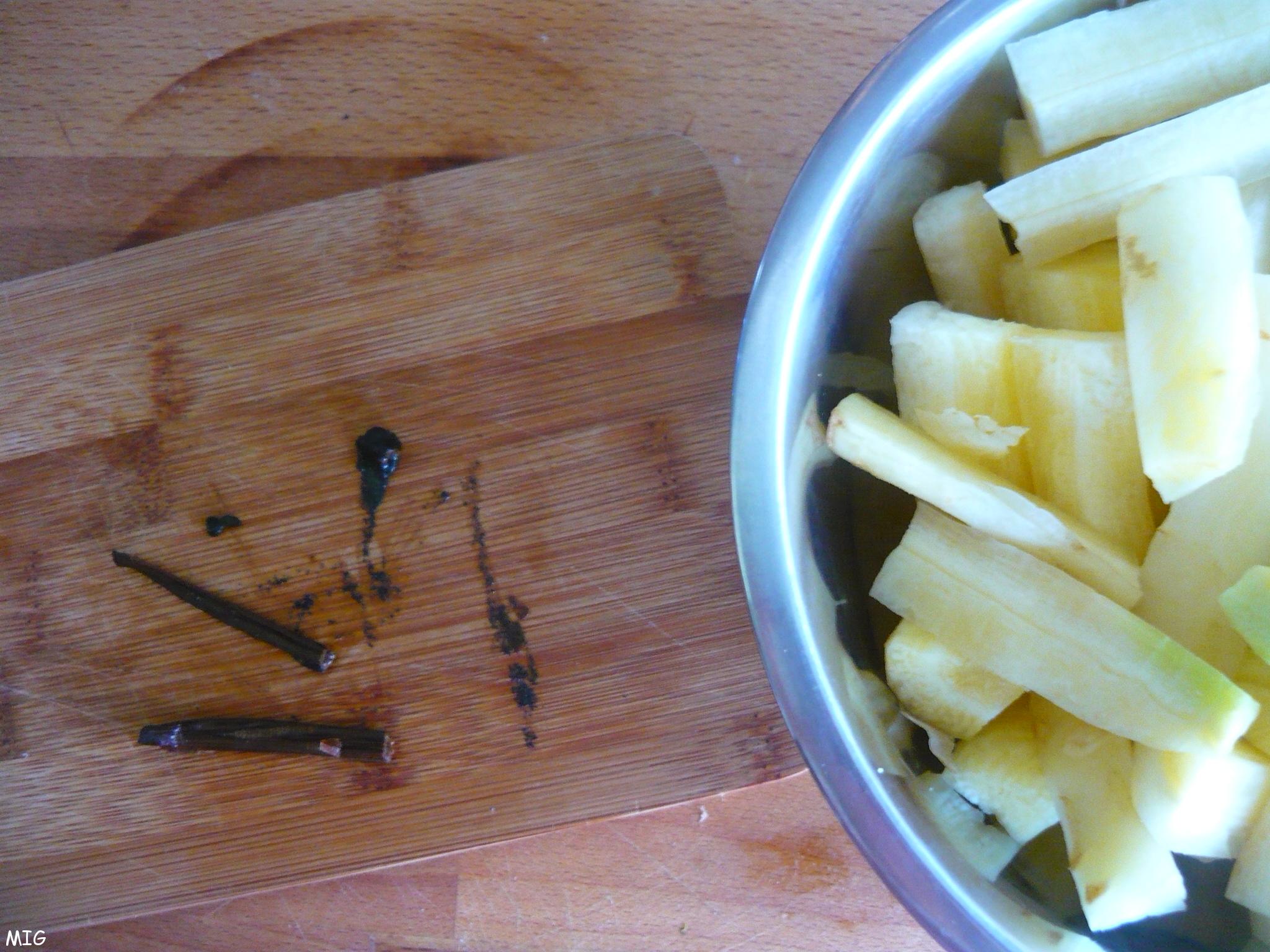 Carottes Blanches glacées à la Vanille – Mes Inspirations Gourmandes