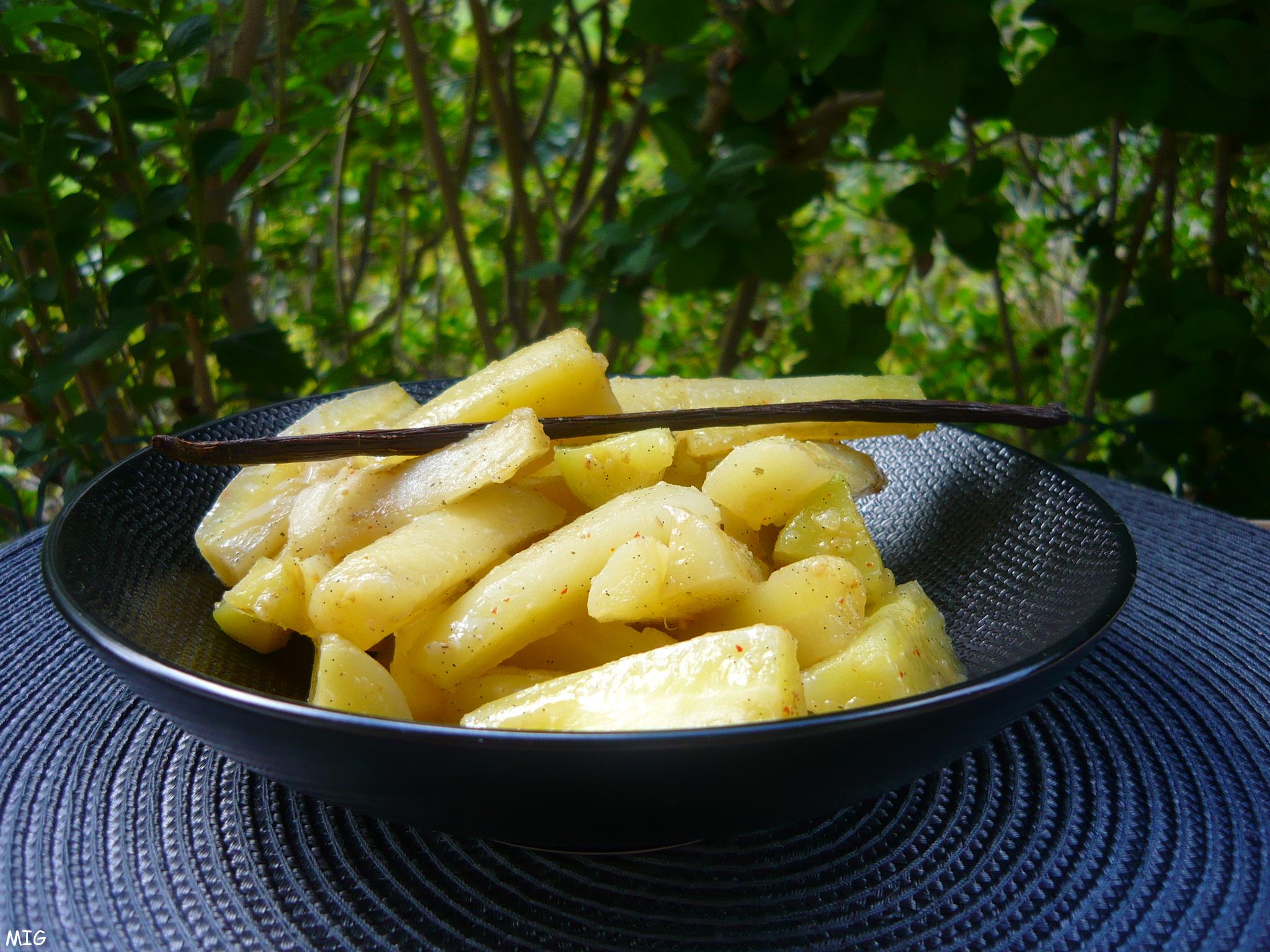 Carottes Blanches glacées à la Vanille – Mes Inspirations Gourmandes
