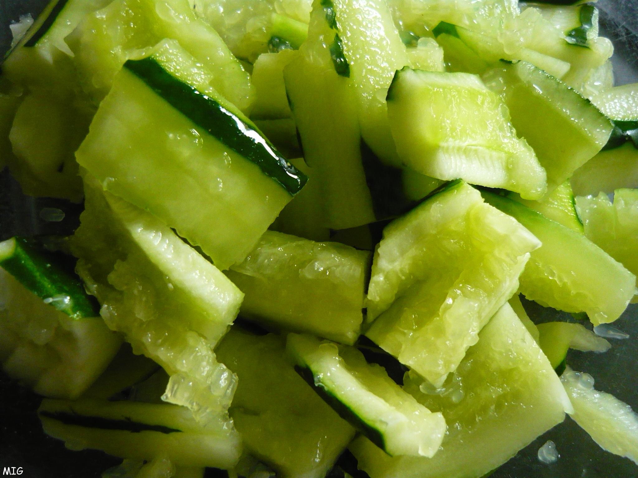 Salade de Concombre Chinoise – Mes Inspirations Gourmandes