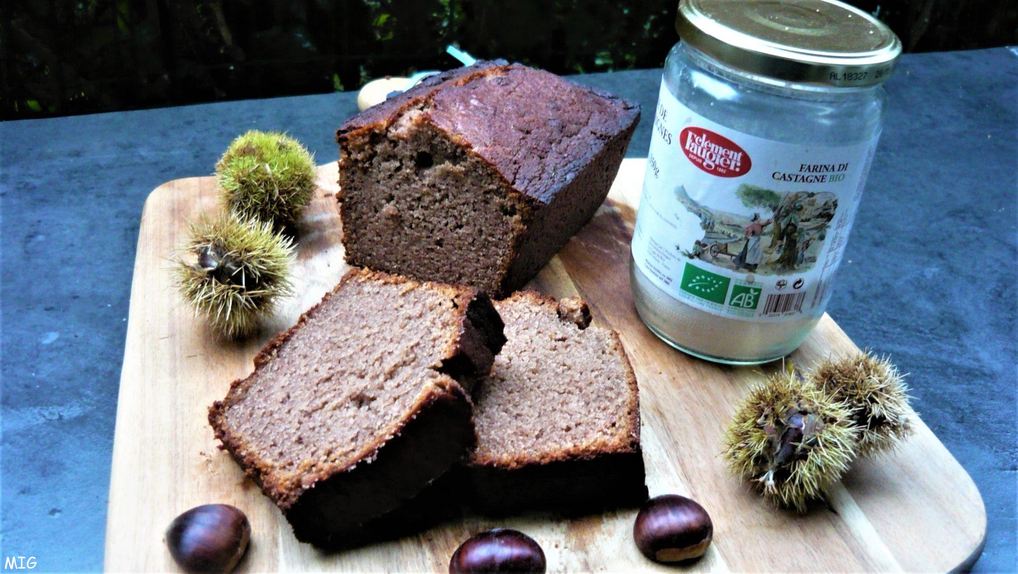Cake Moelleux à la Farine de Châtaignes – Mes Inspirations Gourmandes