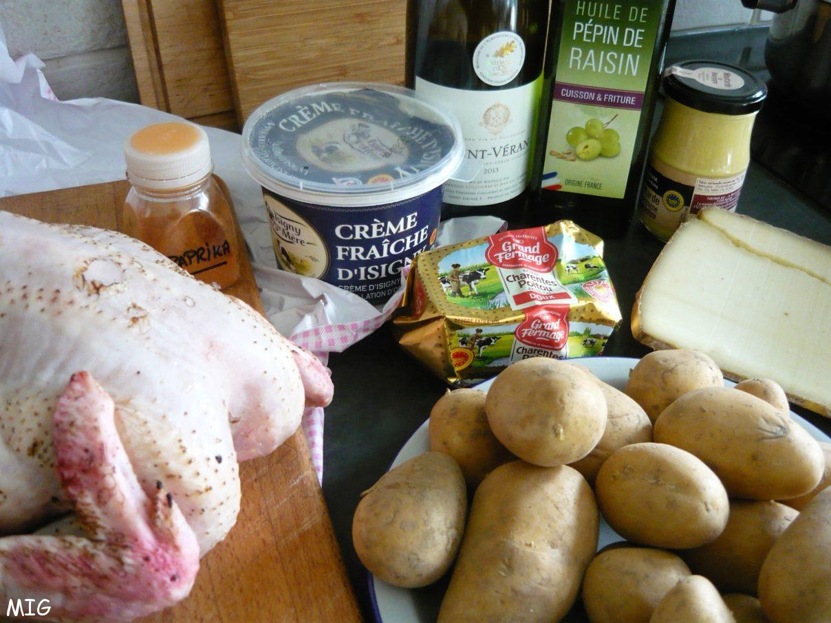 Poulet à la Gaston Gérard – Mes Inspirations Gourmandes