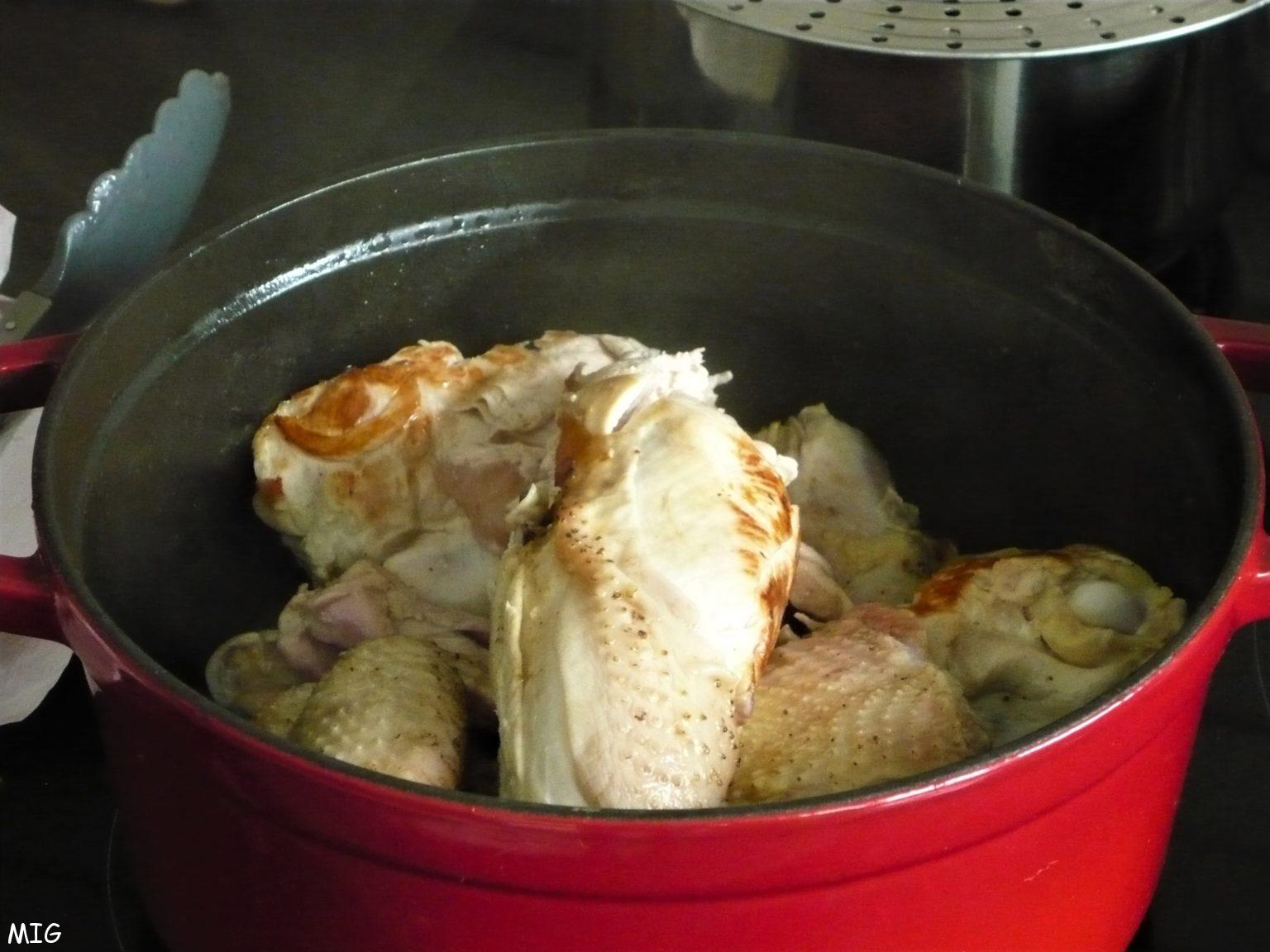 Poulet à la Gaston Gérard – Mes Inspirations Gourmandes