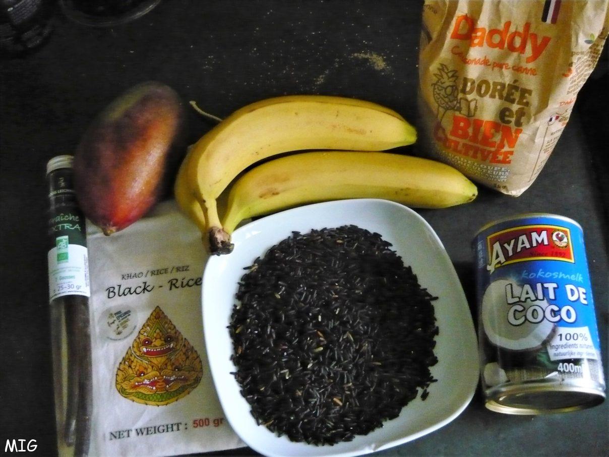 Riz Noir au Lait de Coco (Bubur Injin) – Mes Inspirations Gourmandes