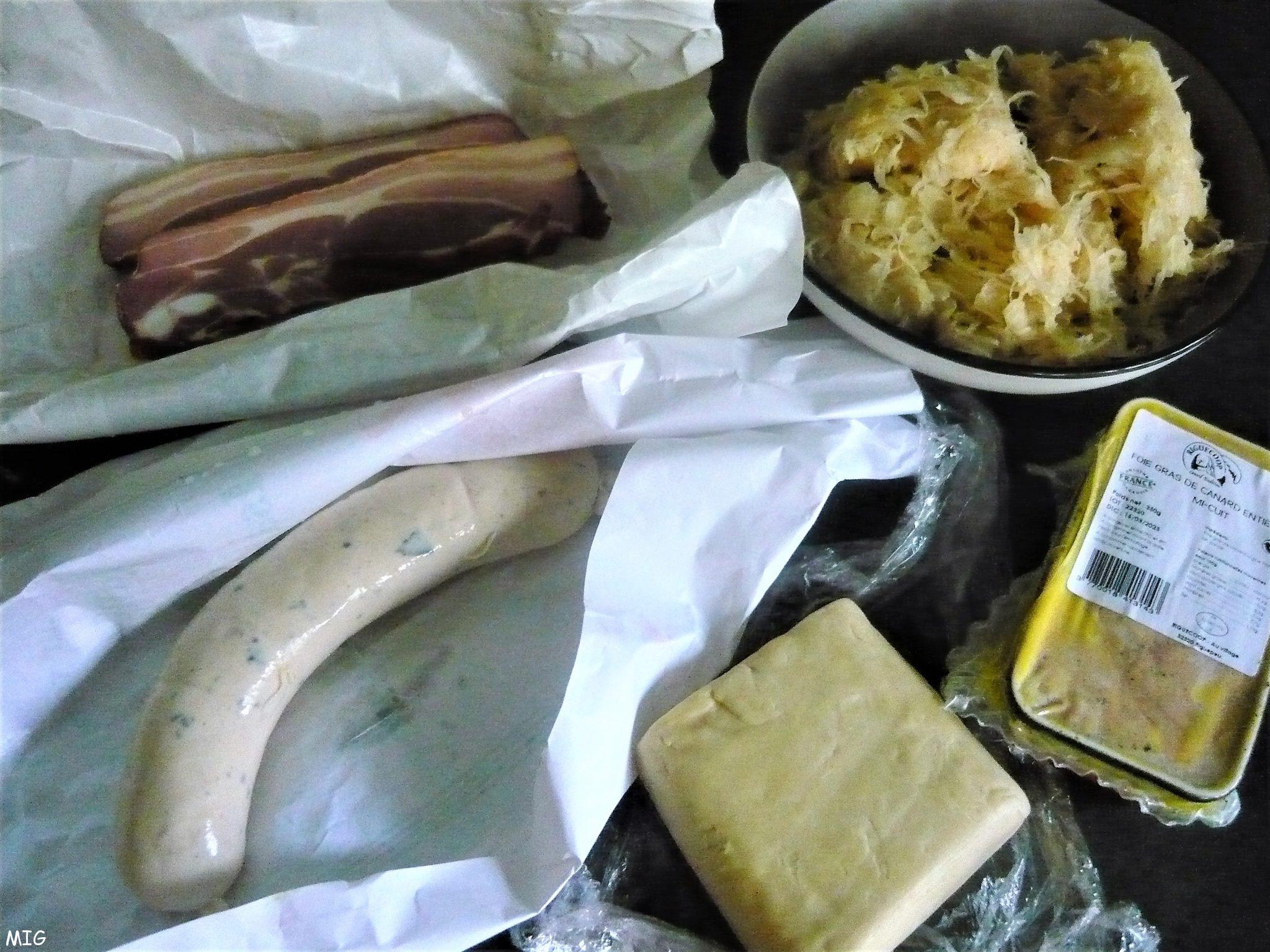 Tourte à la Choucroute, Boudin Blanc, Foie Gras – Mes Inspirations ...